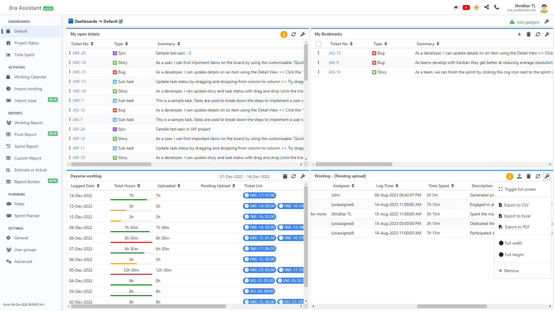 Home - [Jira Assistant]